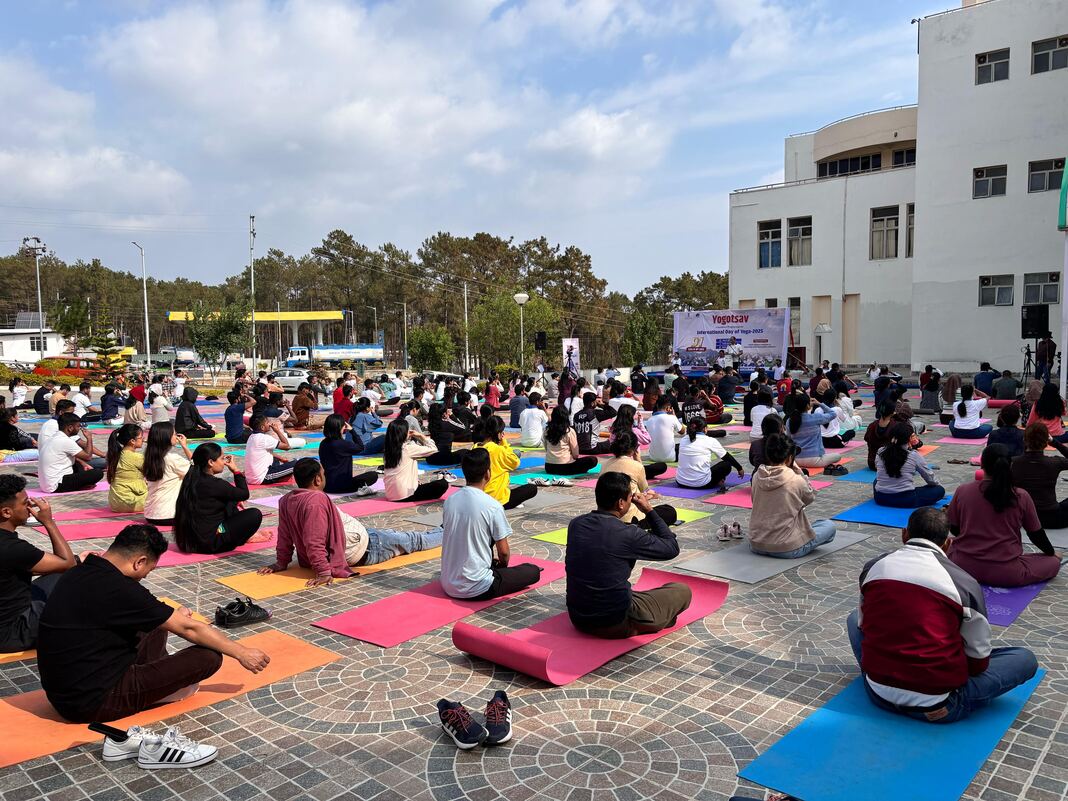 Countdown for Yoga Day 2025 kicks off at NEIAH - The Meghalayan Express